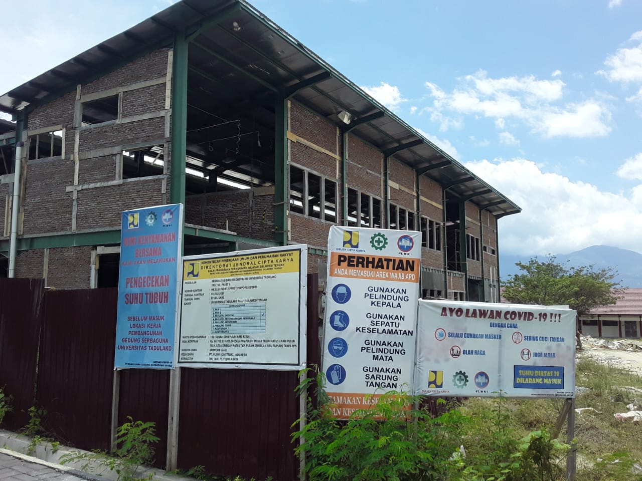 8 Gedung Baru di Untad, Pelaksana : Capai Progres 82 Persen ...